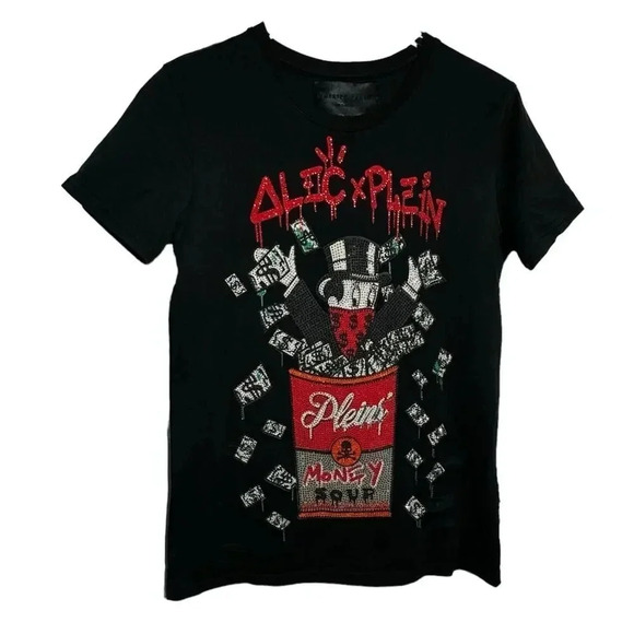 Philipp Plein | Shirts | Alec Xphilipp Plein Monopoly Embellished Mens ...